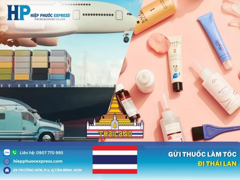 Gửi thuốc làm tóc đi Thái Lan giao nhanh giá CỰC ƯU ĐÃI