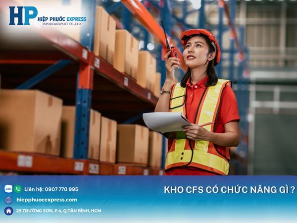 Kho CFS là gì trong xuất nhập khẩu hàng hóa