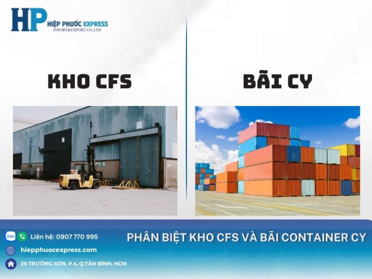 Kho CFS là gì trong xuất nhập khẩu hàng hóa